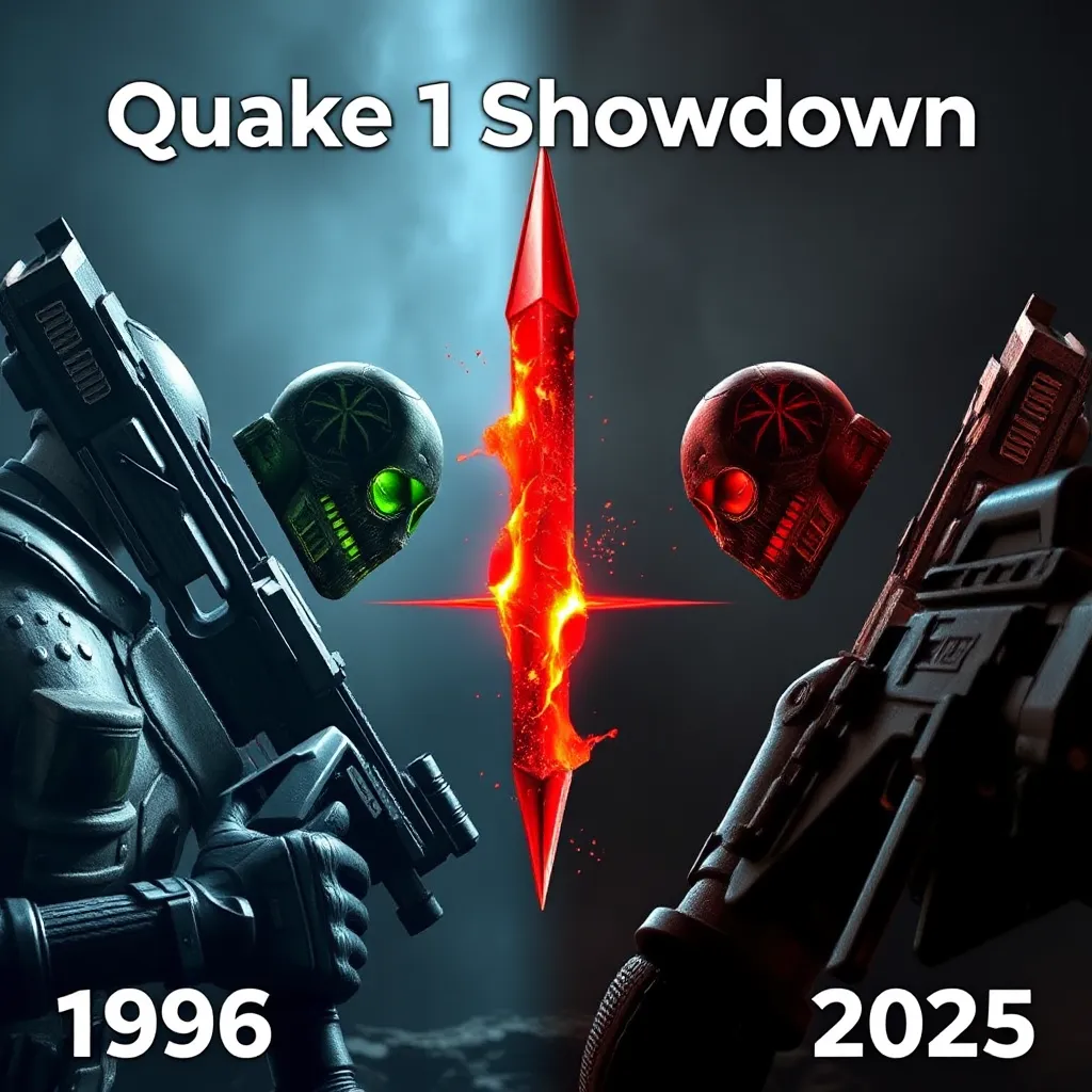 Quake 1 Showdown: 1996 vs 2025 Graphics Evolution : LevelUpTalk