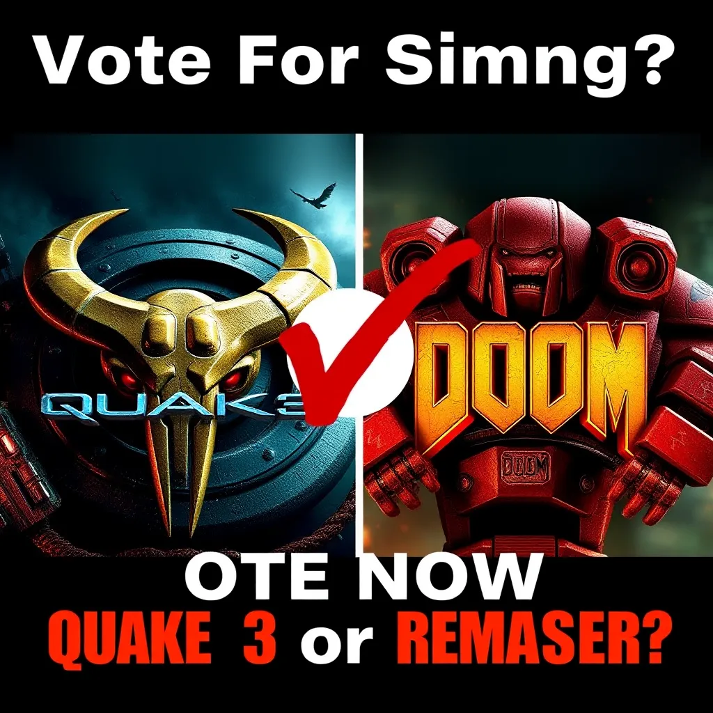 Vote Now: Quake 3 or Doom 3 Remaster? : LevelUpTalk