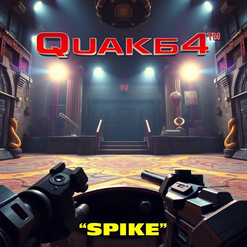 Searching for HQ Scan of Quake 64 Promo 'SPIKE' Ad : LevelUpTalk