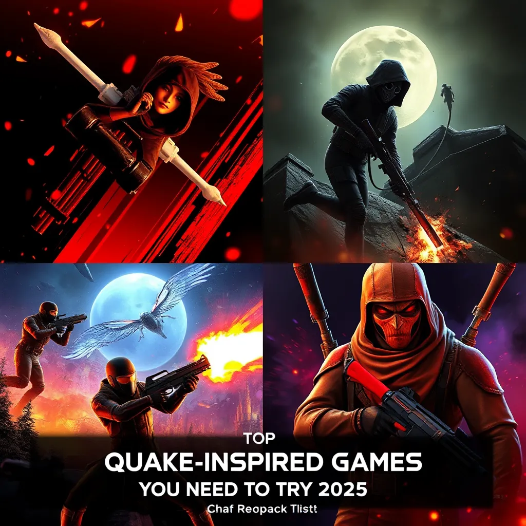 Top Quake-Inspired Games You Need to Try in 2025 : LevelUpTalk