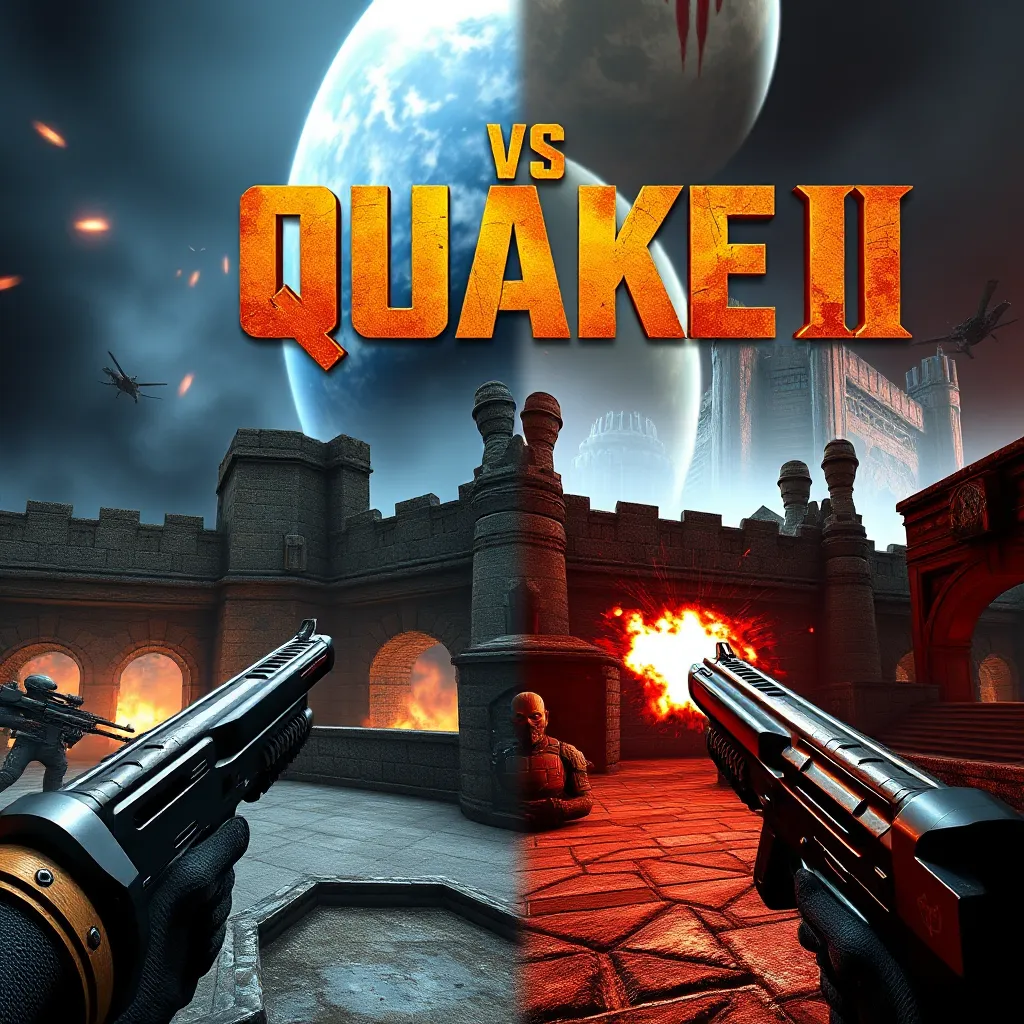 Choosing the Best Quake Game for Doom Fans: Quake vs Quake II : LevelUpTalk