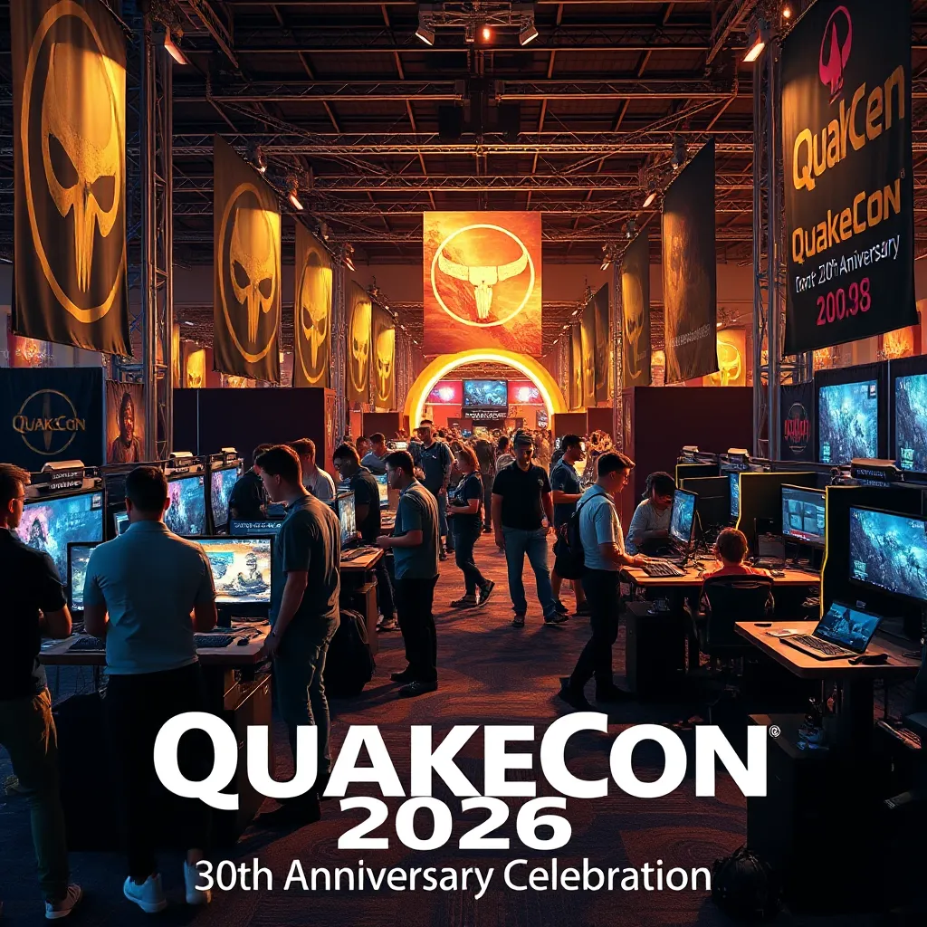 QuakeCon 2026 Marks 30th Anniversary Celebration : LevelUpTalk