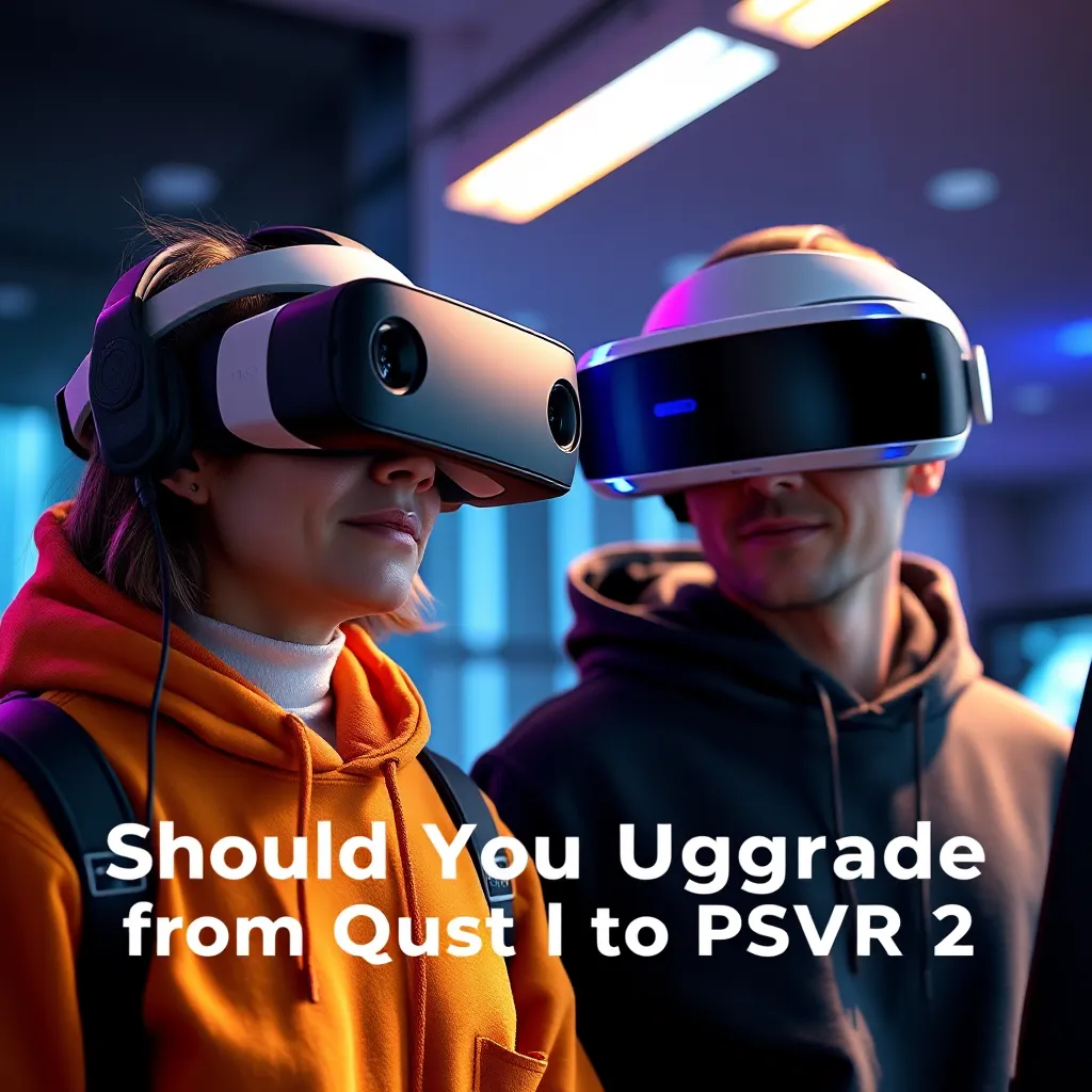 Should You Upgrade from Quest 2 to PSVR 2? : LevelUpTalk