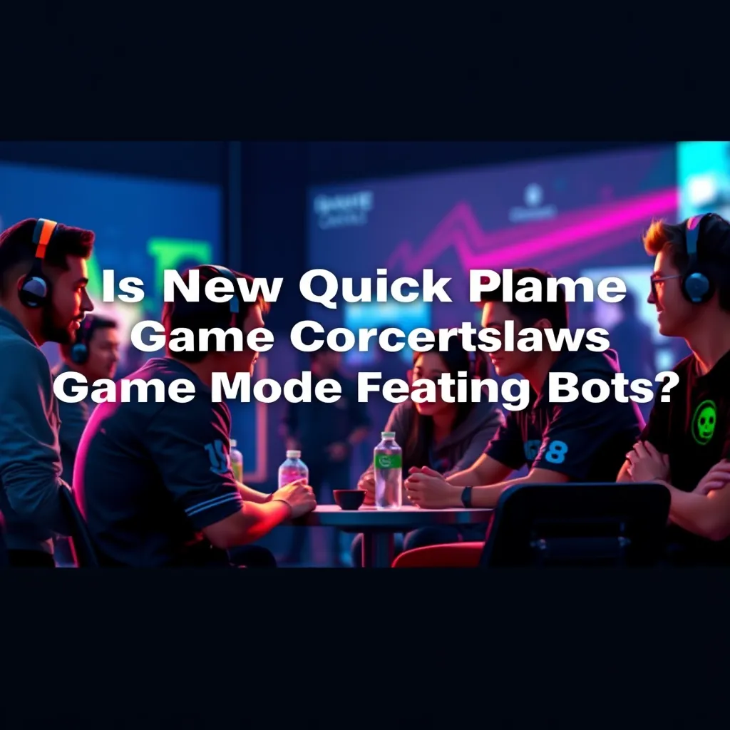 Is New Quick Play Game Mode Featuring Bots? : LevelUpTalk