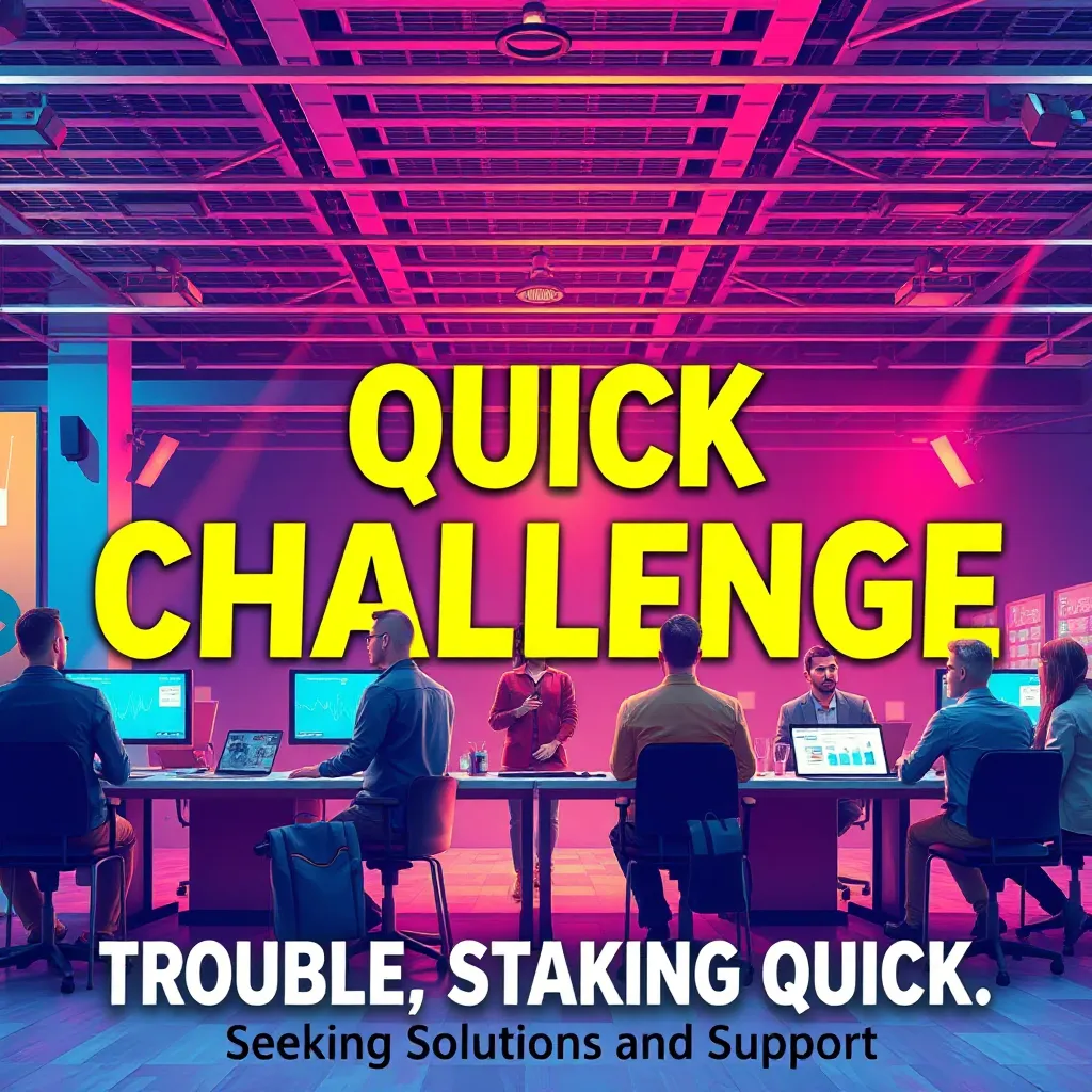 Trouble Staking Quick: Seeking Solutions and Support : LevelUpTalk