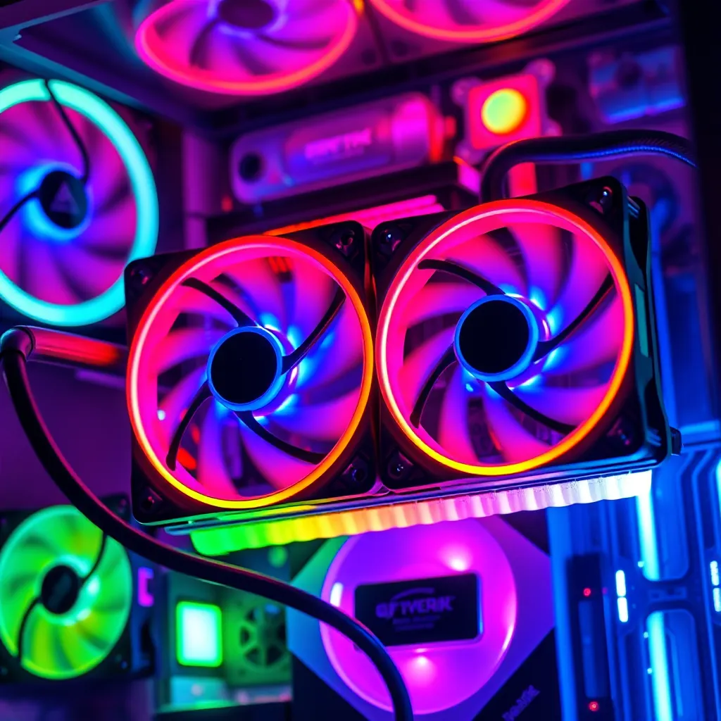 Best Quiet RGB Fans for AIO Radiators in 2025 : LevelUpTalk
