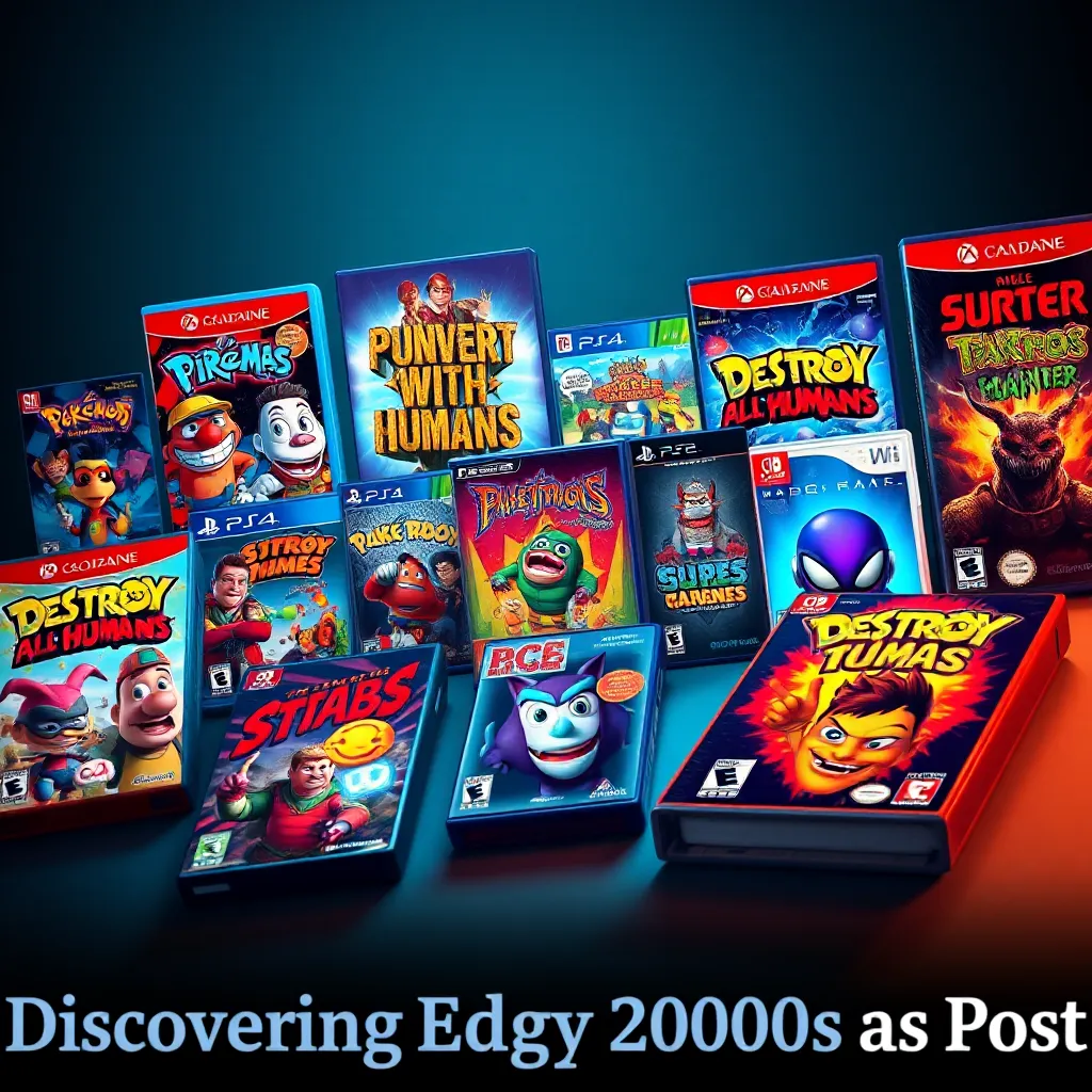 Discovering Edgy 2000s Games Like Destroy All Humans : LevelUpTalk