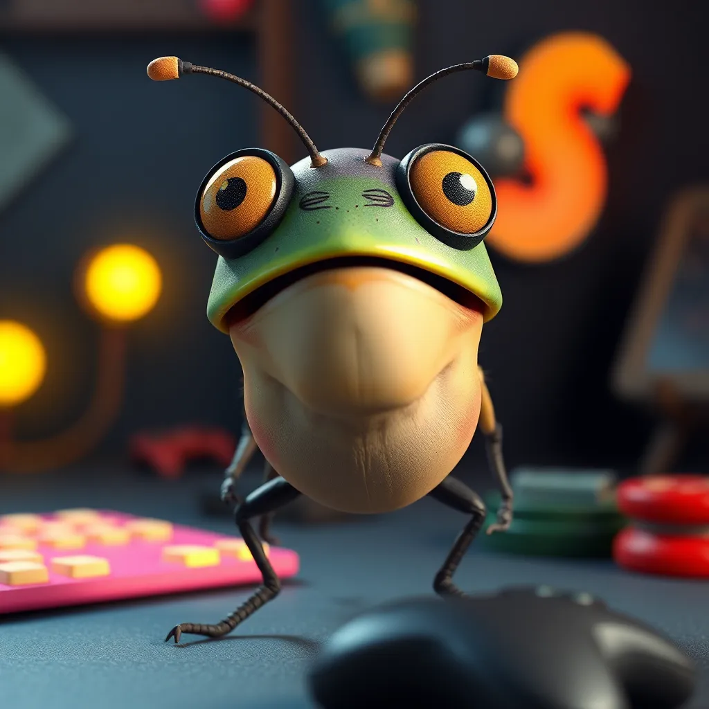 Quirky Bug Becomes Icon After No Playtesters Hired : LevelUpTalk
