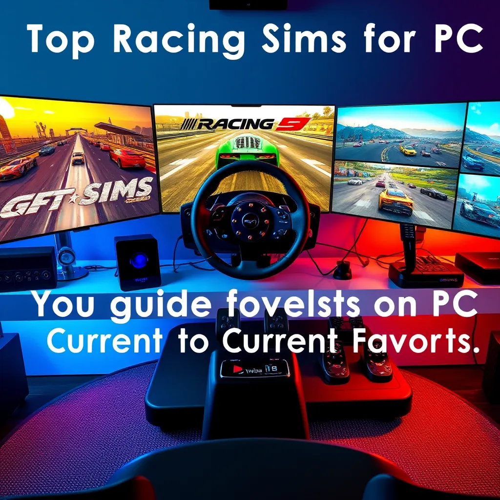 Top Racing Sims for PC: Your Guide to Current Favorites : LevelUpTalk