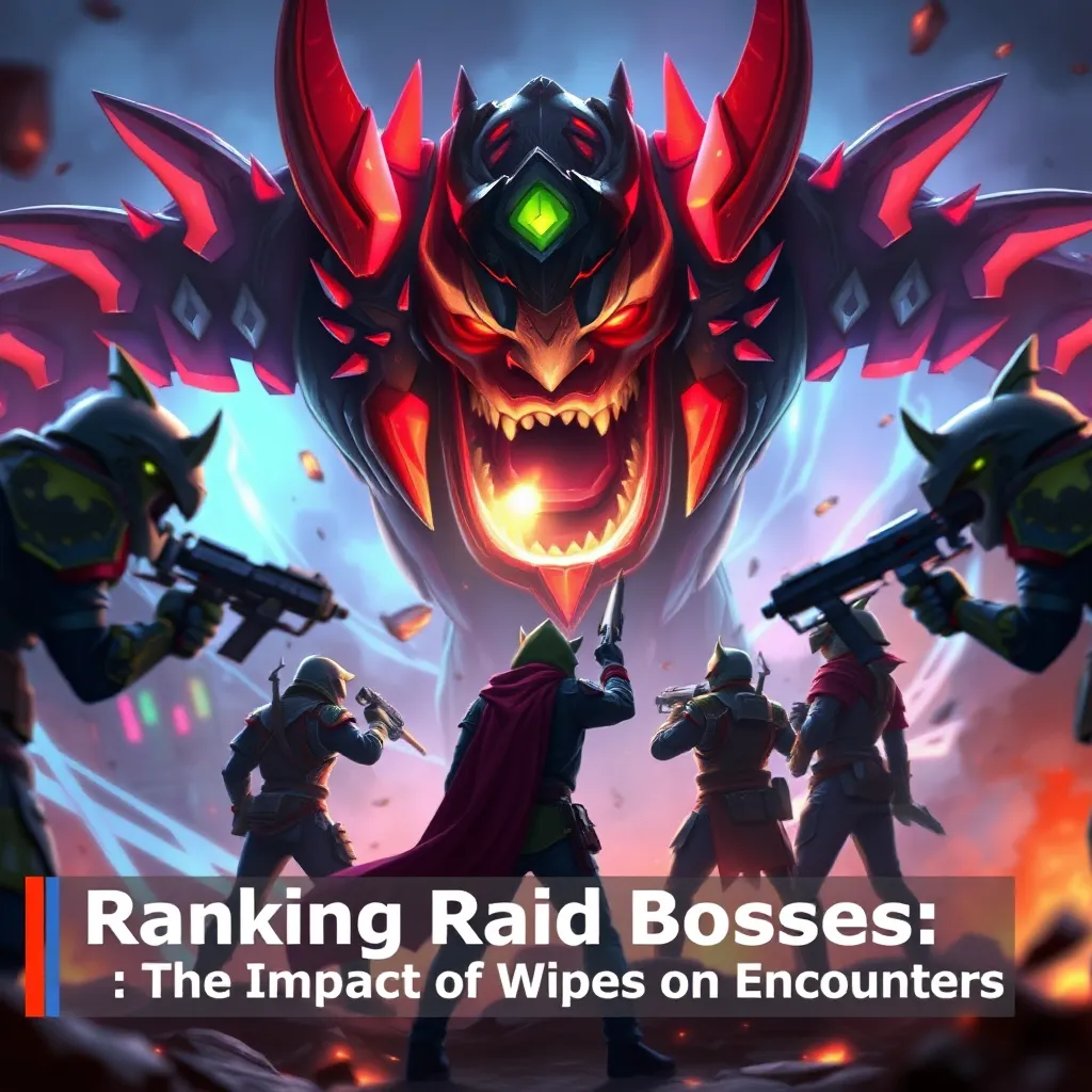 Ranking Raid Bosses: The Impact of Wipes on Encounters : LevelUpTalk
