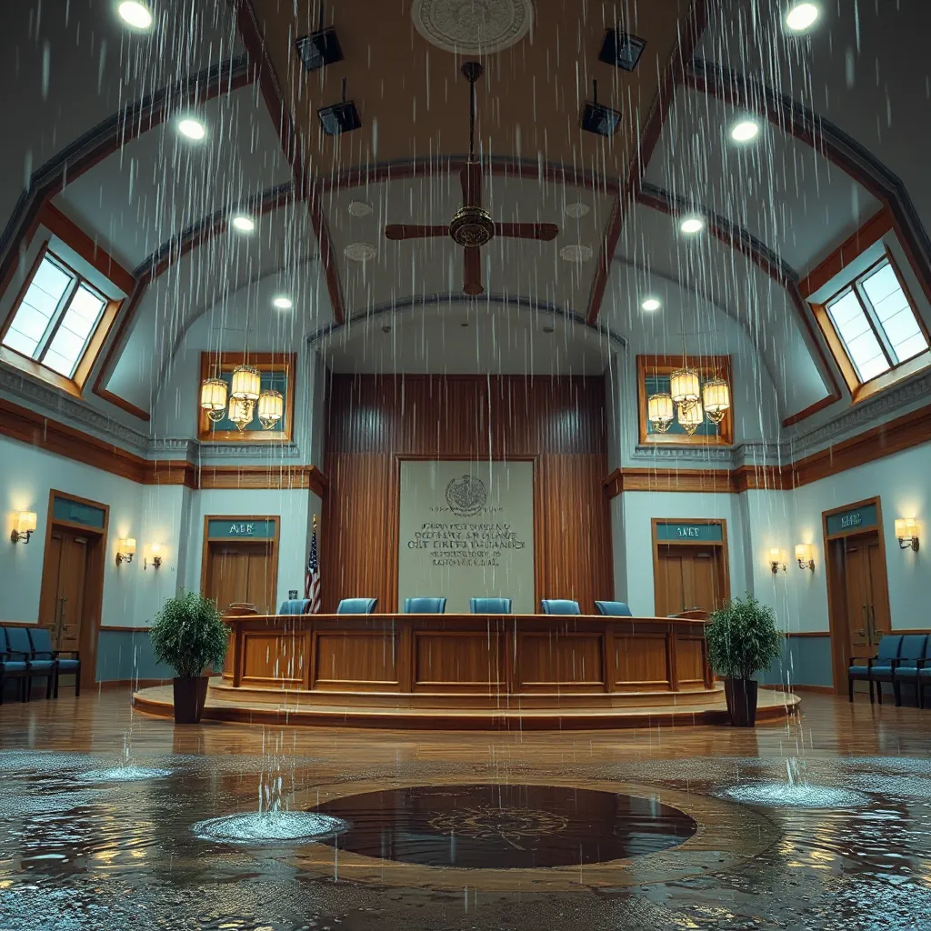 Inside Town Hall: The Odd Case of Rain Indoors : LevelUpTalk