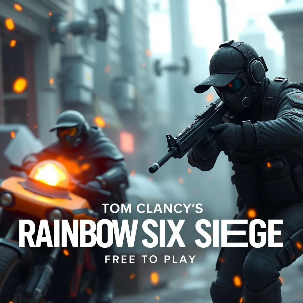 Tom Clancy's Rainbow Six Siege Now Free to Play : LevelUpTalk