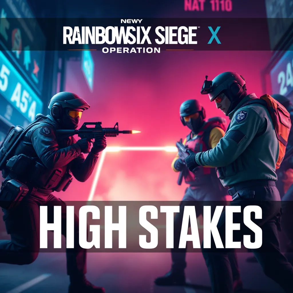 Rainbow Six Siege X: Upcoming Operation High Stakes Details : LevelUpTalk