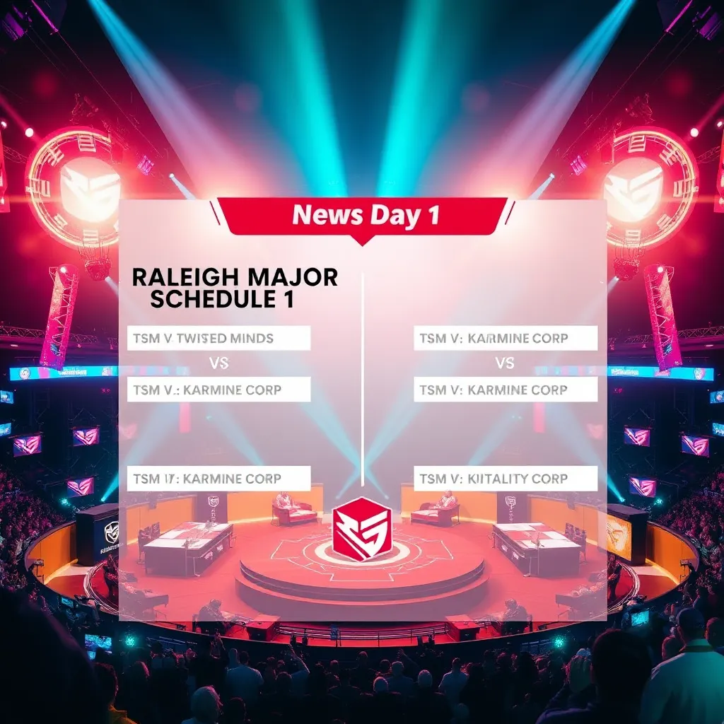 Raleigh Major Day 1 Schedule Update: Twisted Minds vs Karmine Corp ...