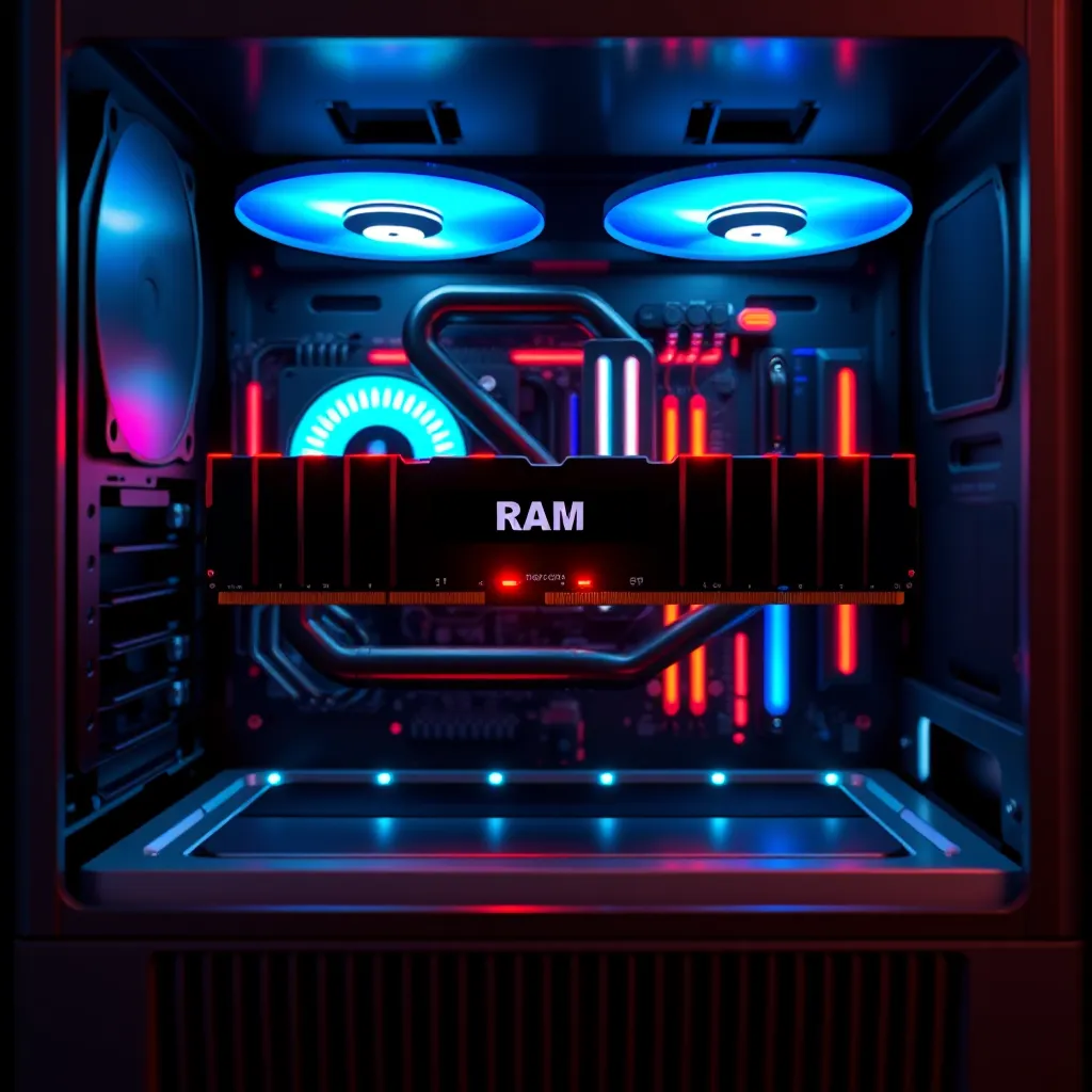 Creative Solution: RAM Stick Used as GPU Sag Bracket : LevelUpTalk