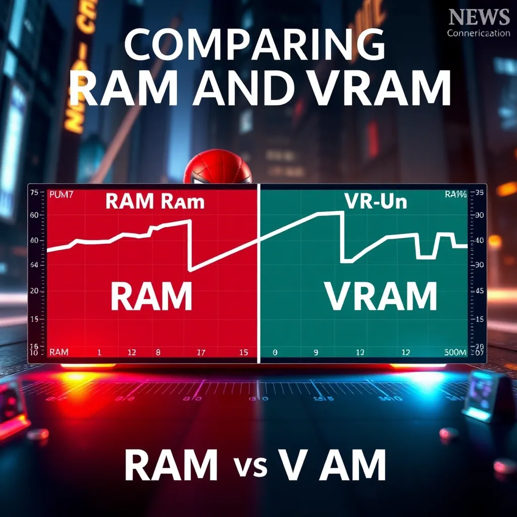 Identifying the Bottleneck: RAM vs VRAM in Gaming : LevelUpTalk