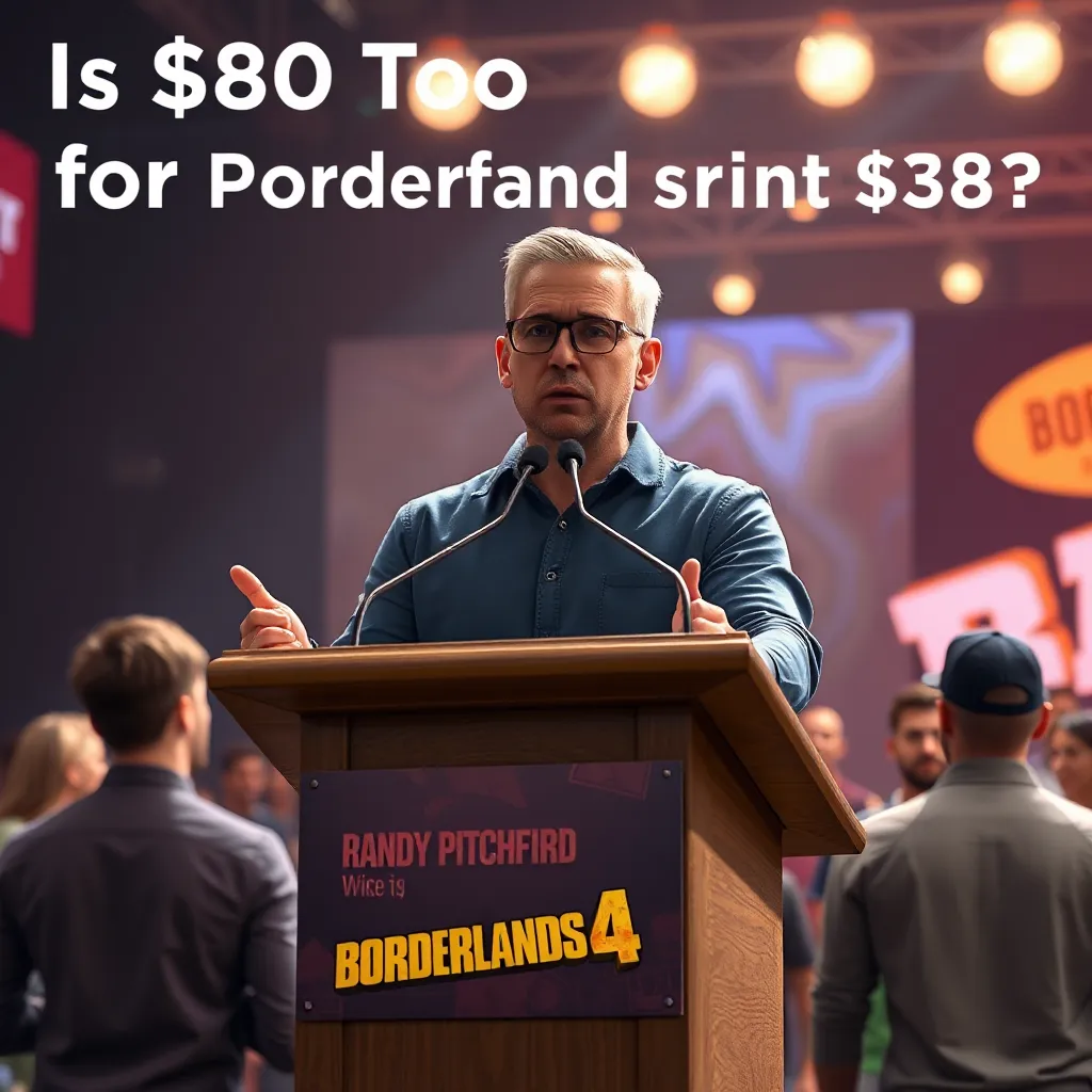 Is $80 Too Much for Borderlands 4? Randy Pitchford Responds : LevelUpTalk