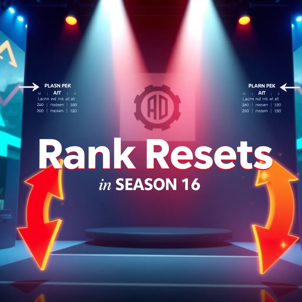 Understanding Rank Resets in Upcoming Season 16 : LevelUpTalk