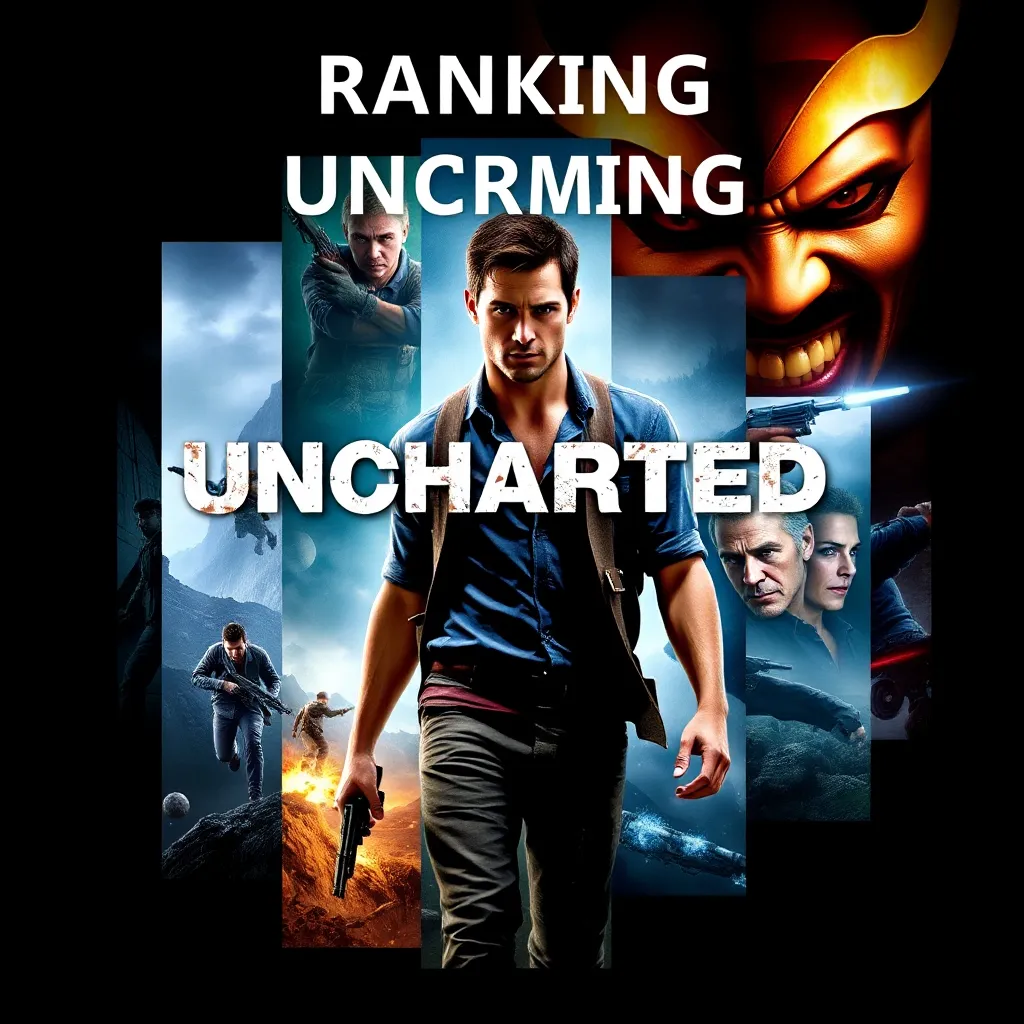 Comprehensive Ranking of All Uncharted Games Released : LevelUpTalk