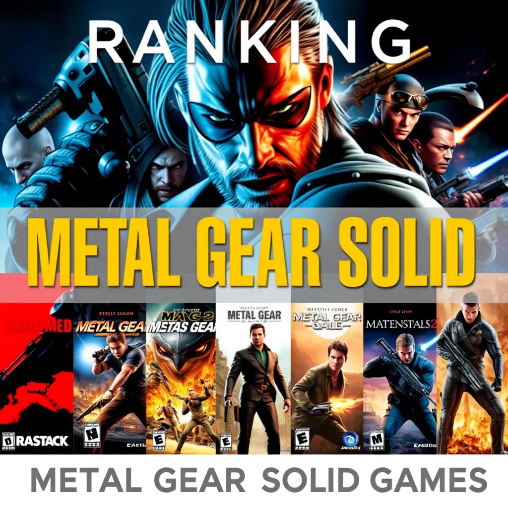 Ranking the Best Metal Gear Solid Games: A Fan's Take : LevelUpTalk