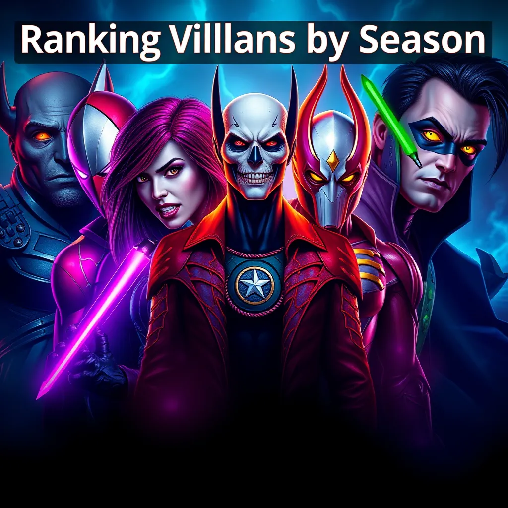 Ranking the Top Antagonists Across Each Season : LevelUpTalk