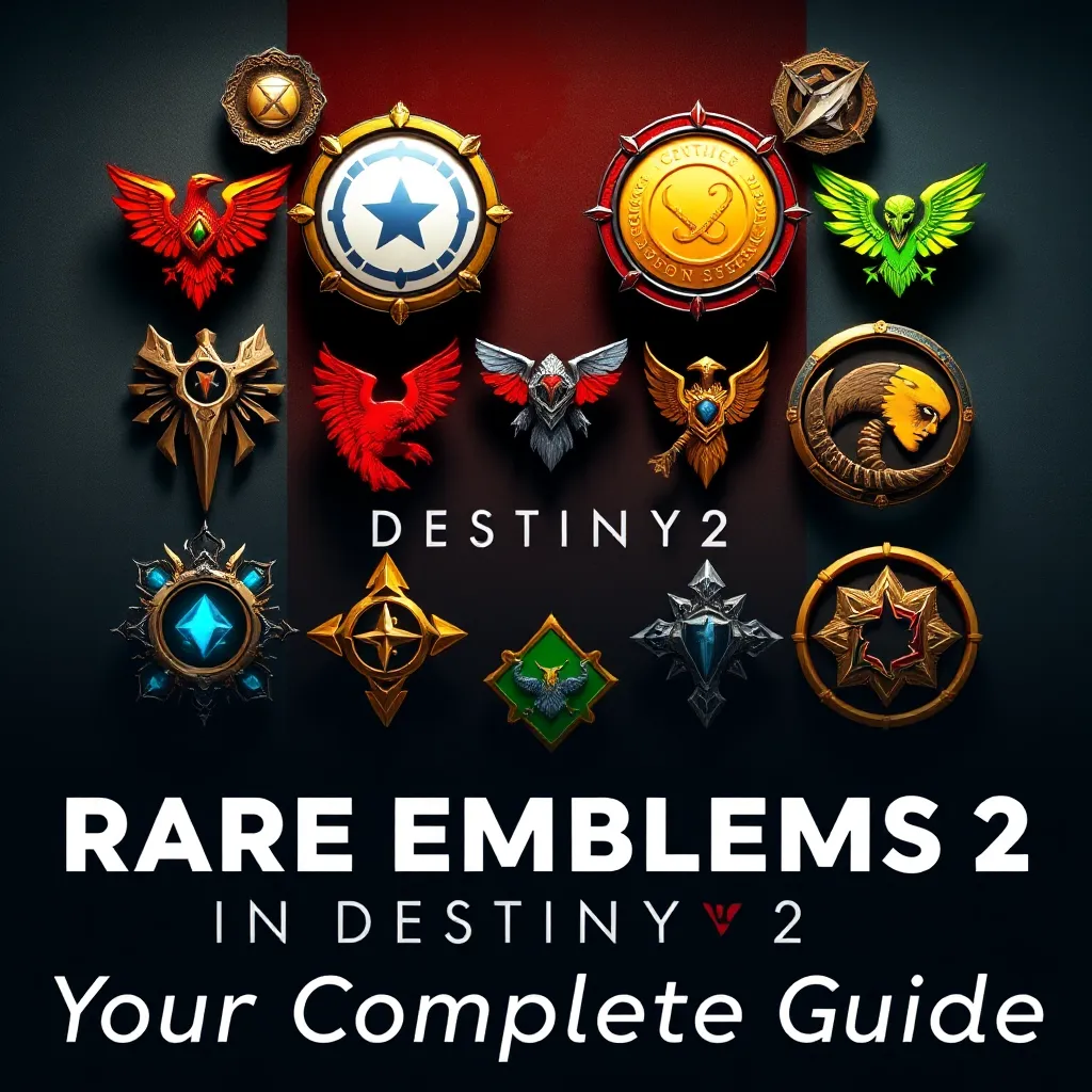 Rare Emblems in Destiny 2: Your Complete Guide : LevelUpTalk