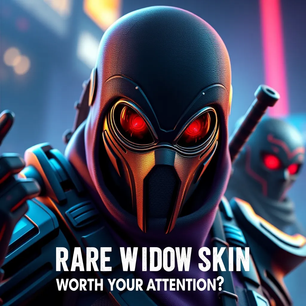 Is the Rare Widow Skin Worth Your Attention? : LevelUpTalk
