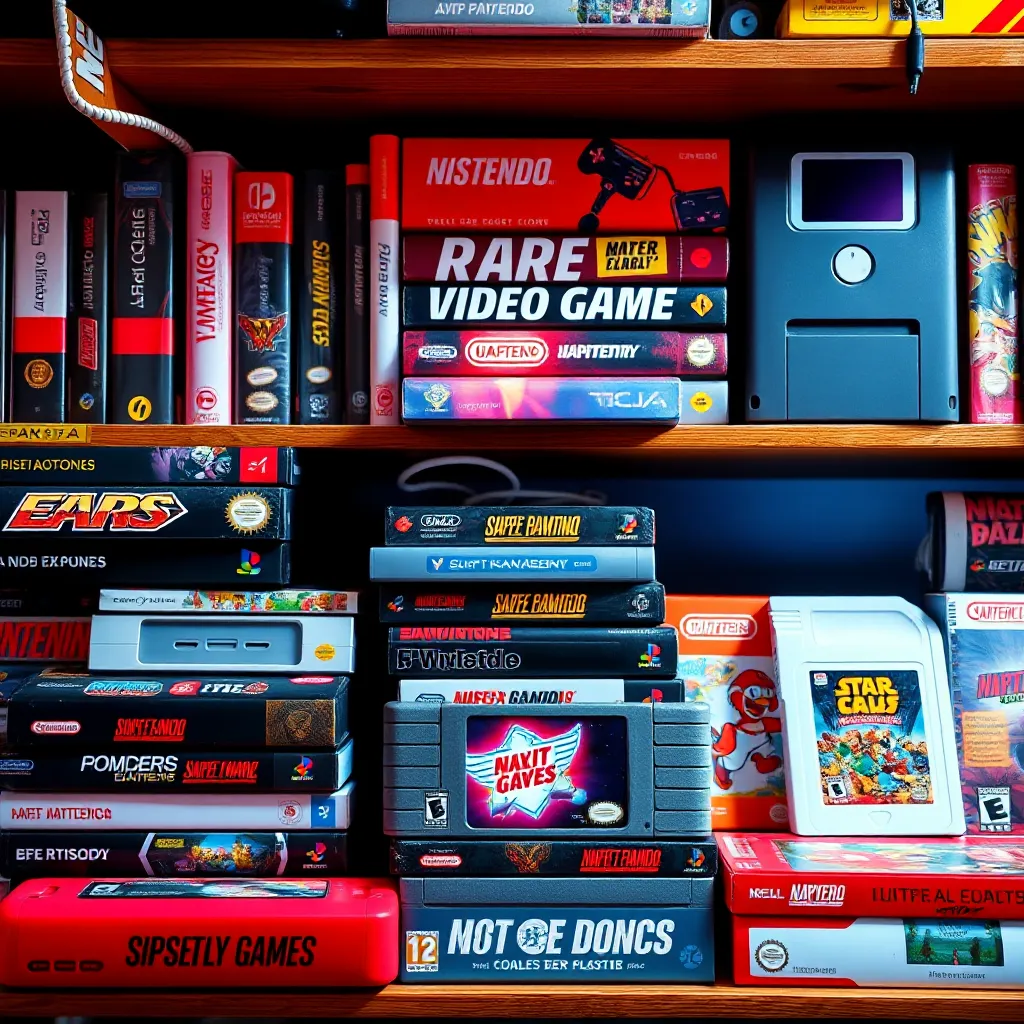 Discover Your Most Rare and Collectible Video Games : LevelUpTalk