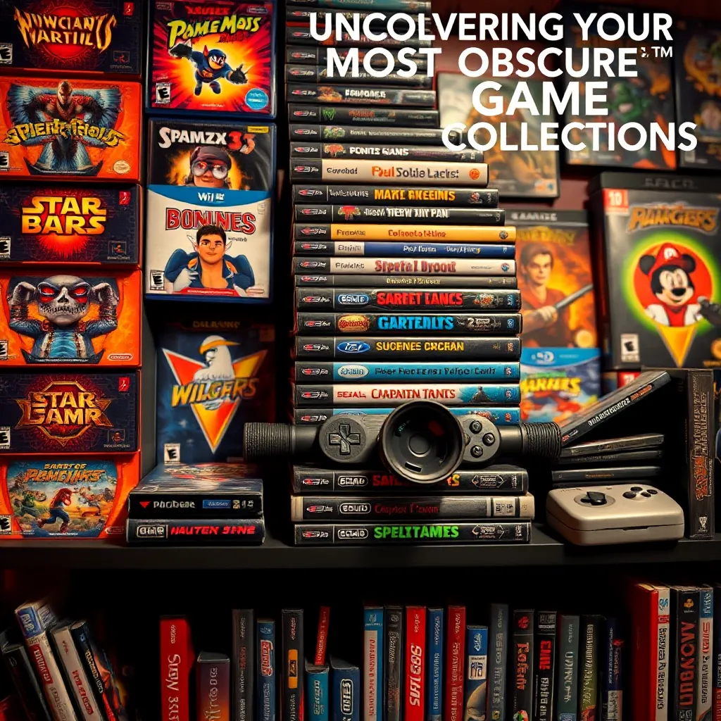 Uncovering Your Most Obscure Game Collections : LevelUpTalk