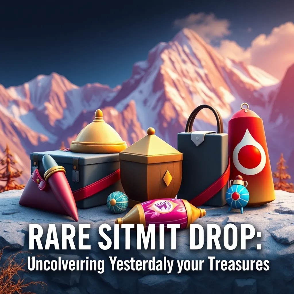 Rare Summit Drop: Uncovering Yesterday's Treasures : LevelUpTalk