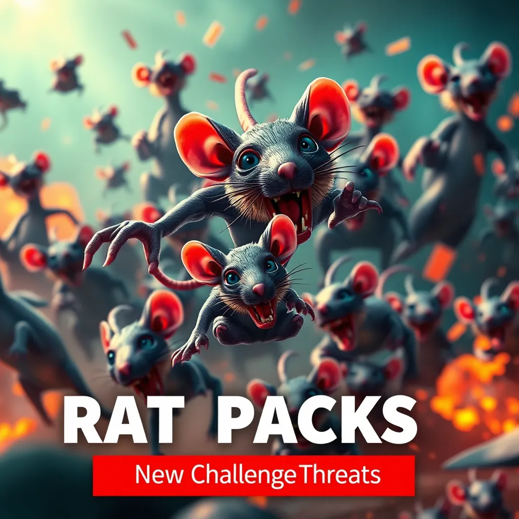 Rats Packs in Gameplay: New Challenges and Threats : LevelUpTalk