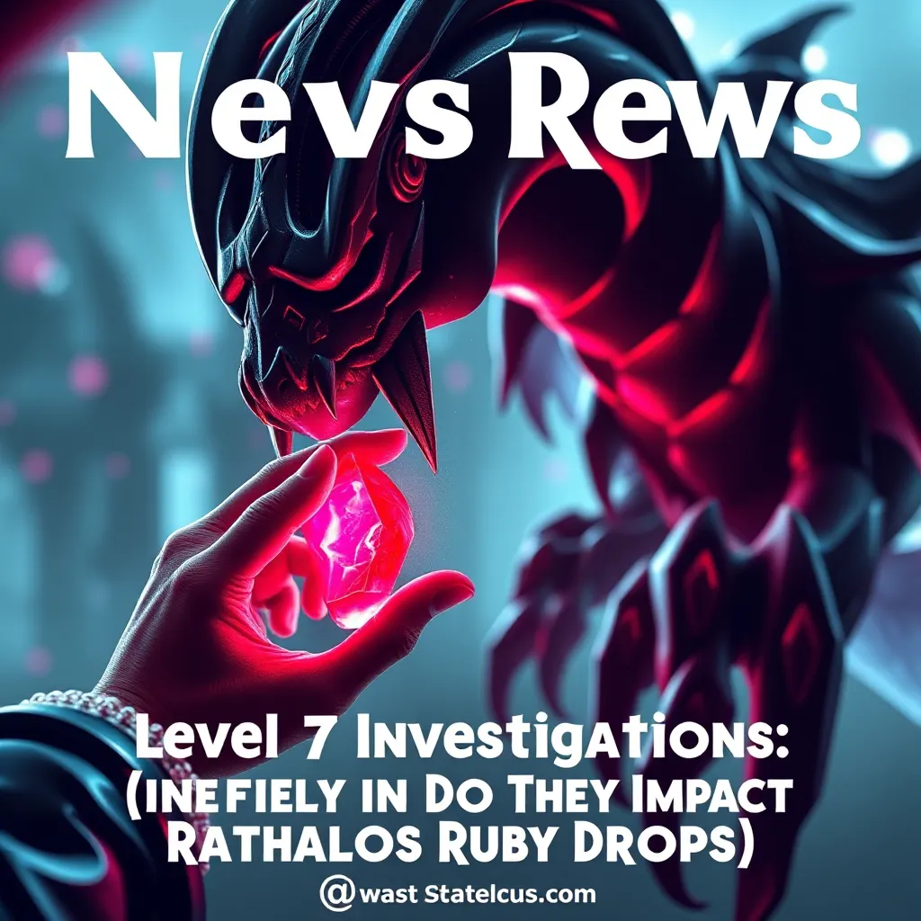 Level 7 Investigations: Do They Impact Rathalos Ruby Drops? : LevelUpTalk