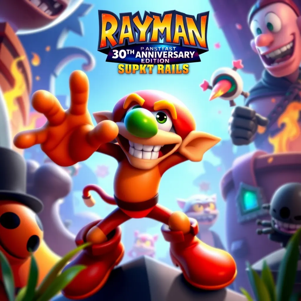 Rayman 30th Anniversary Edition Coming to Switch & PS5 : LevelUpTalk