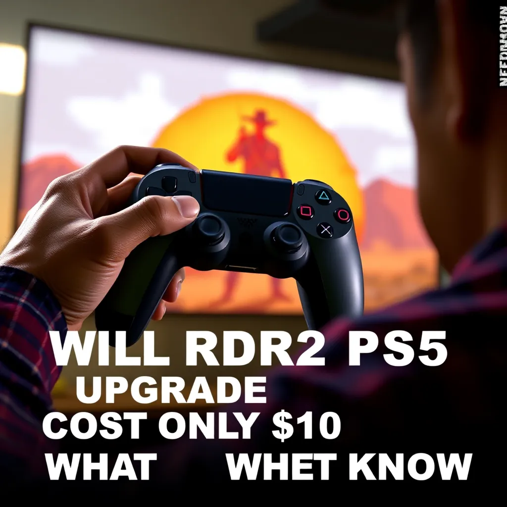 Will RDR2 PS5 Upgrade Cost Only $10? Here's What We Know : LevelUpTalk