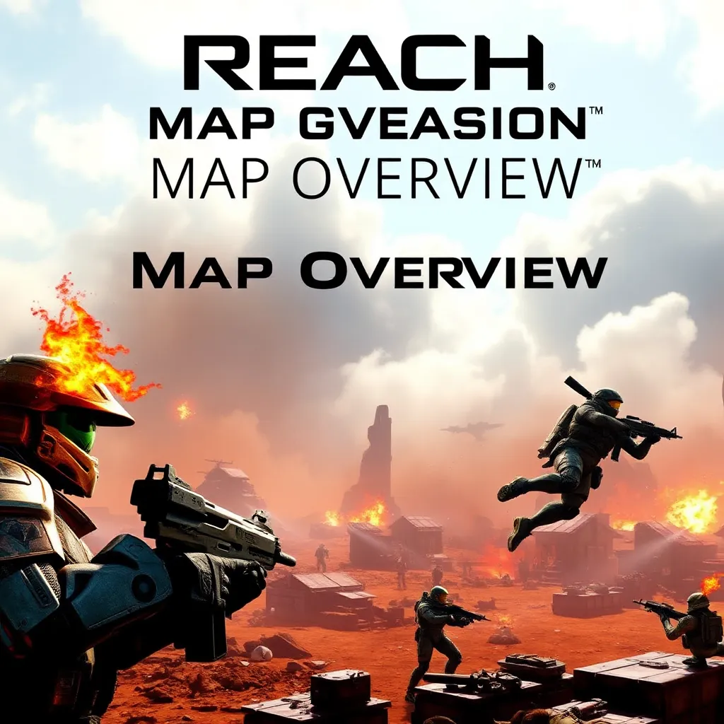 Explore Reach Firefight Maps for H3: ODST Gameplay : LevelUpTalk