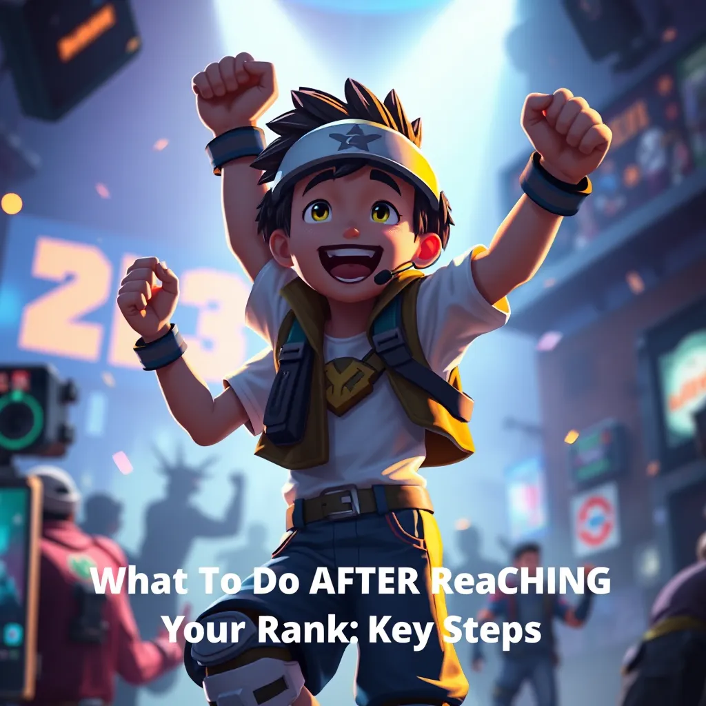 What to Do After Reaching Your Rank: Key Steps : LevelUpTalk
