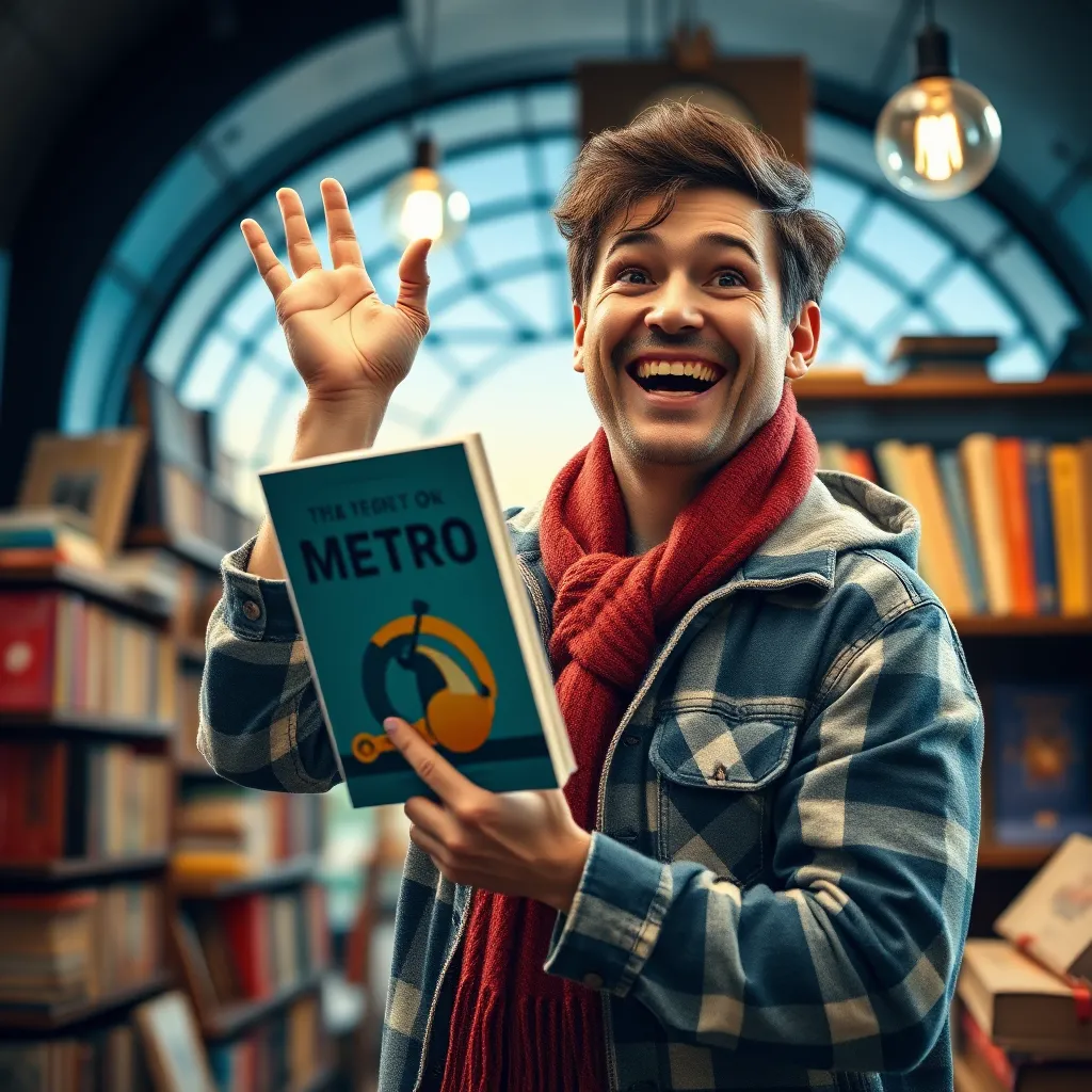 Key Metro Book Finally Acquired by Excited Reader : LevelUpTalk