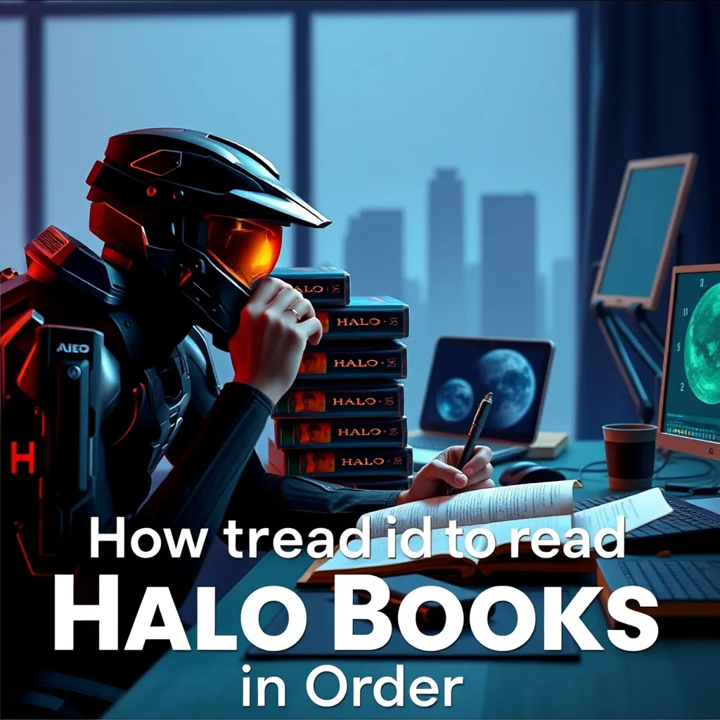 Top Tips on How to Read Halo Books in Order : LevelUpTalk