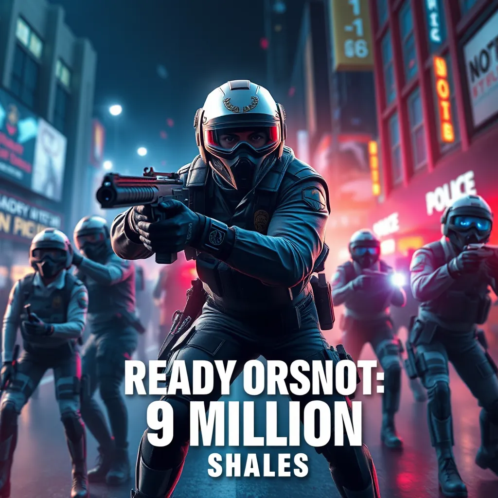 Police Shooter Game Ready or Not Surpasses 9 Million Sales : LevelUpTalk