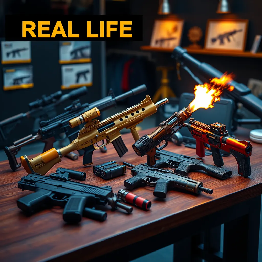 Imagining Real-Life Versions of Popular Guns : LevelUpTalk
