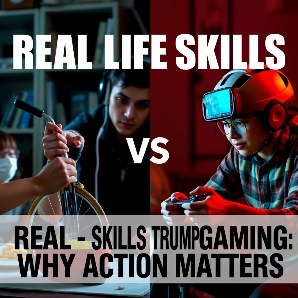 Real Life Skills Trump Gaming: Why Action Matters : LevelUpTalk