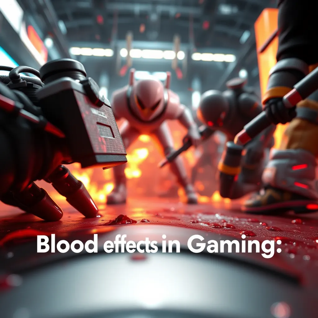 Blood Effects in Gaming: A Cut Above the Rest : LevelUpTalk
