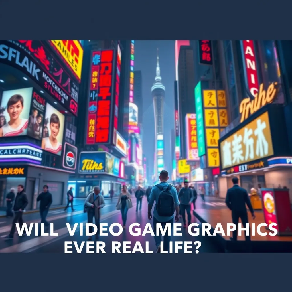 Will Video Game Graphics Ever Beat Real Life? : LevelUpTalk