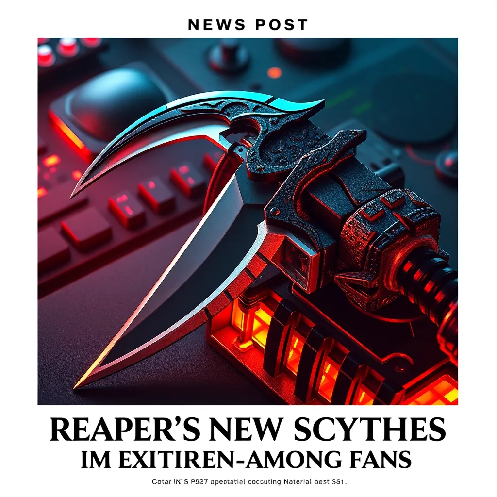 Reaper's New Mythic Scythes Ignites Excitement Among Fans : LevelUpTalk