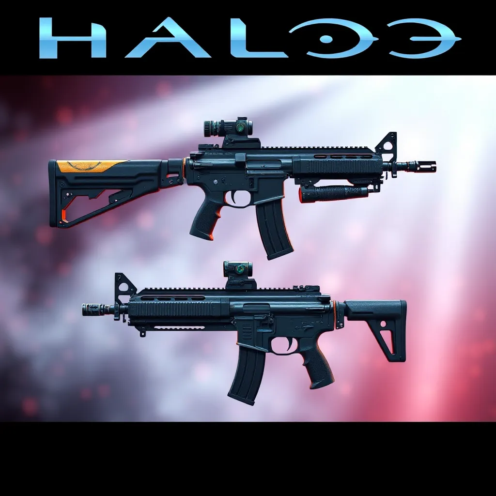 Recreating Halo’s OG Assault Rifle with Evolved MA5 Model : LevelUpTalk