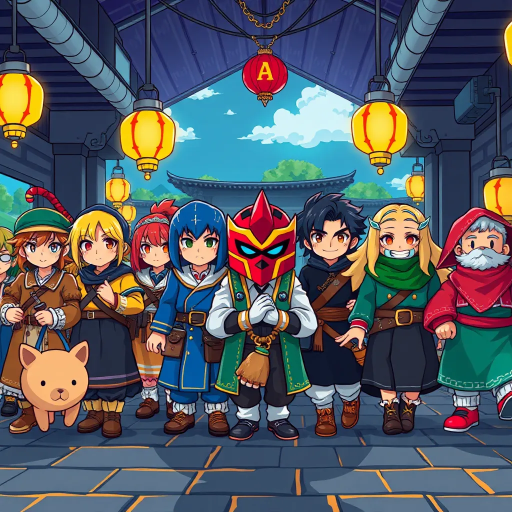 Japanese RPG Maker Game Where Every NPC Is Recruitable : LevelUpTalk
