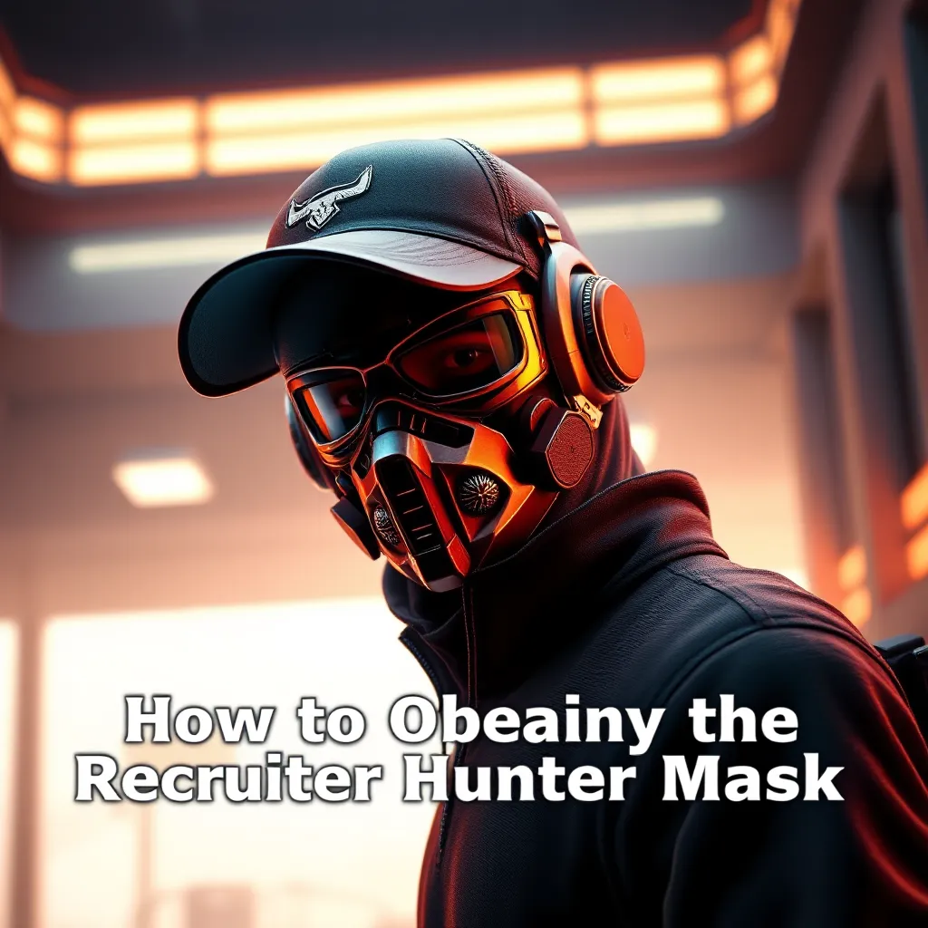 How to Obtain the Recruiter Hunter Mask in 2025 : LevelUpTalk