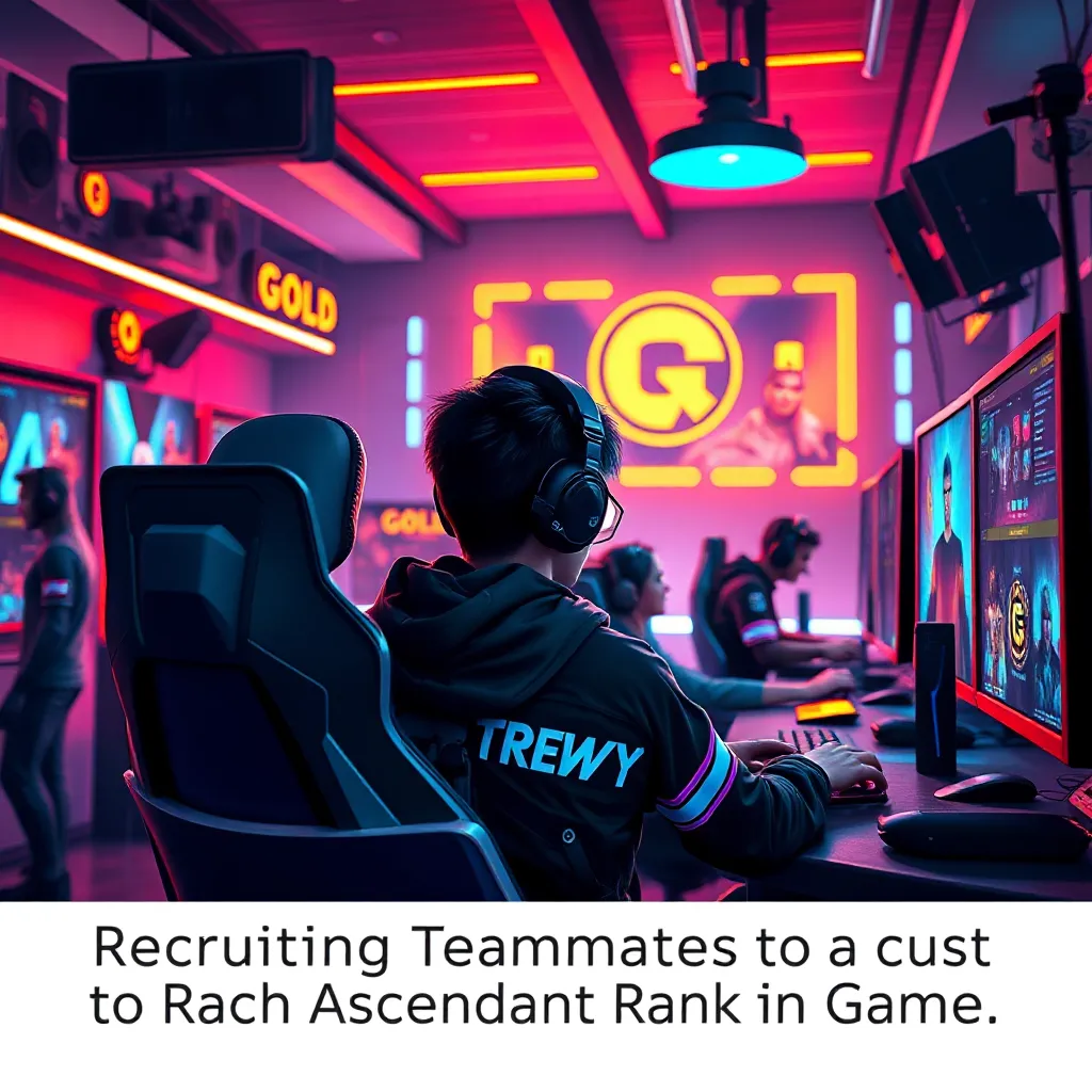 Recruiting Teammates to Reach Ascendant Rank in Game : LevelUpTalk