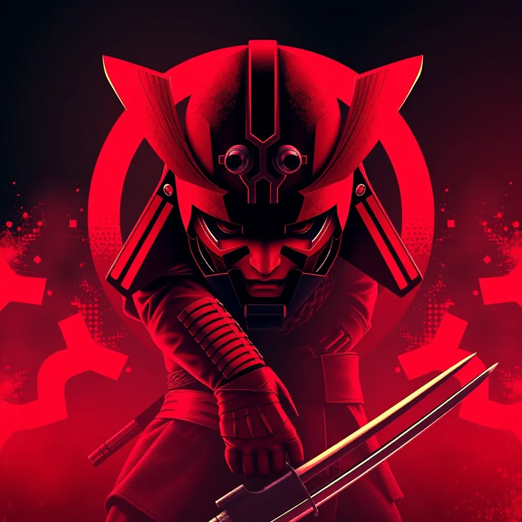 Kojima Teases Red Samurai Poster with New Questions Marks : LevelUpTalk