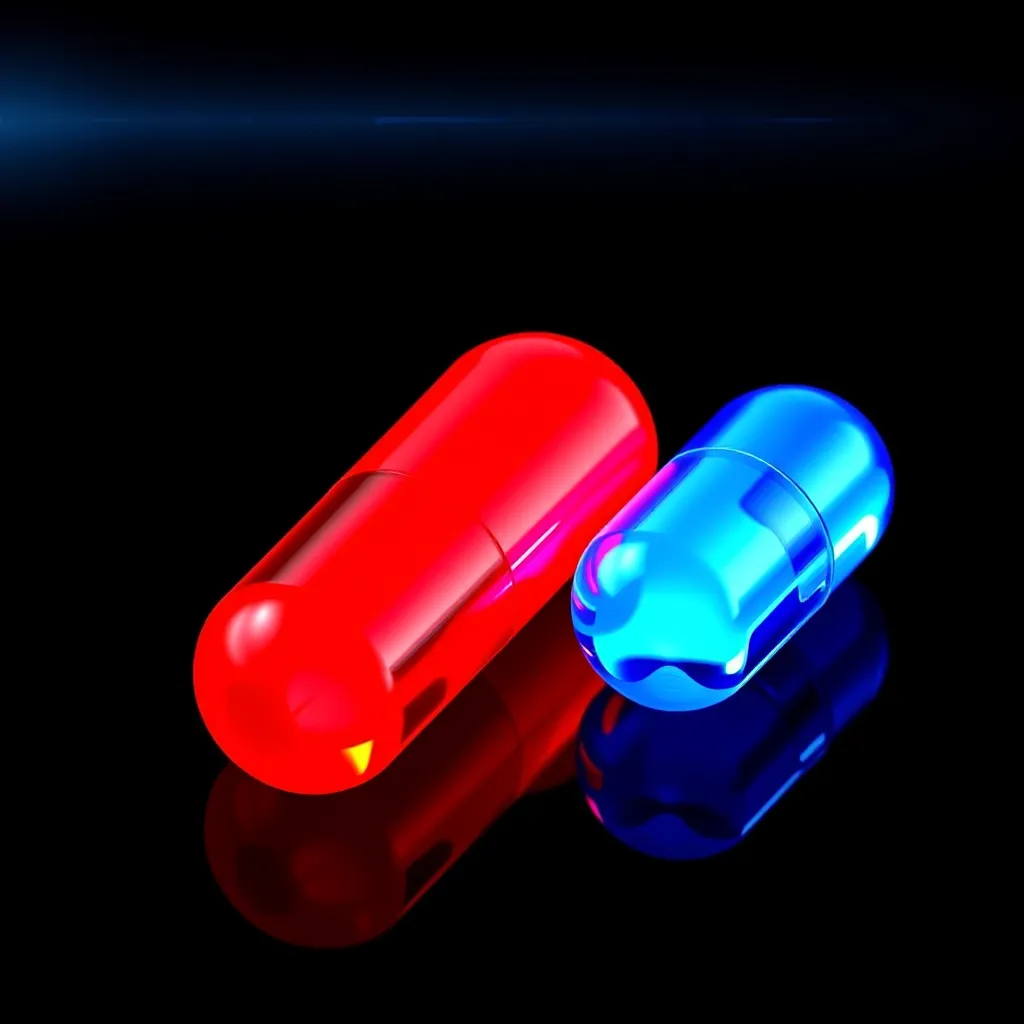 Exploring the Choice: Red Pill or Blue Pill? : LevelUpTalk
